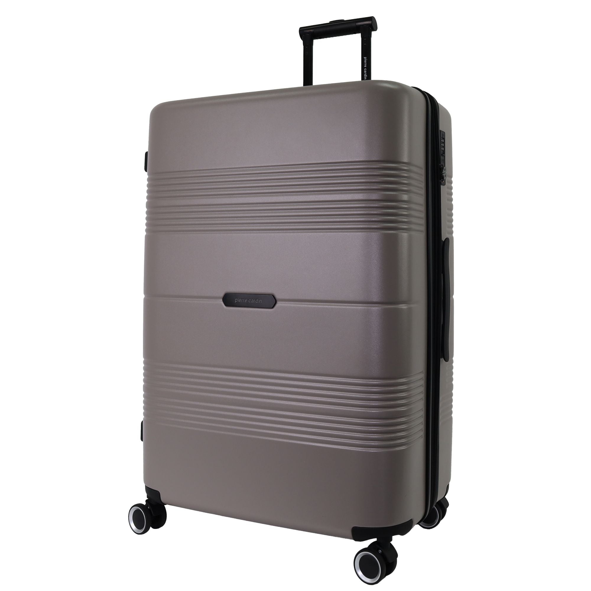 Pierre Cardin 80cm LARGE Travel Hard Shell Suitcase